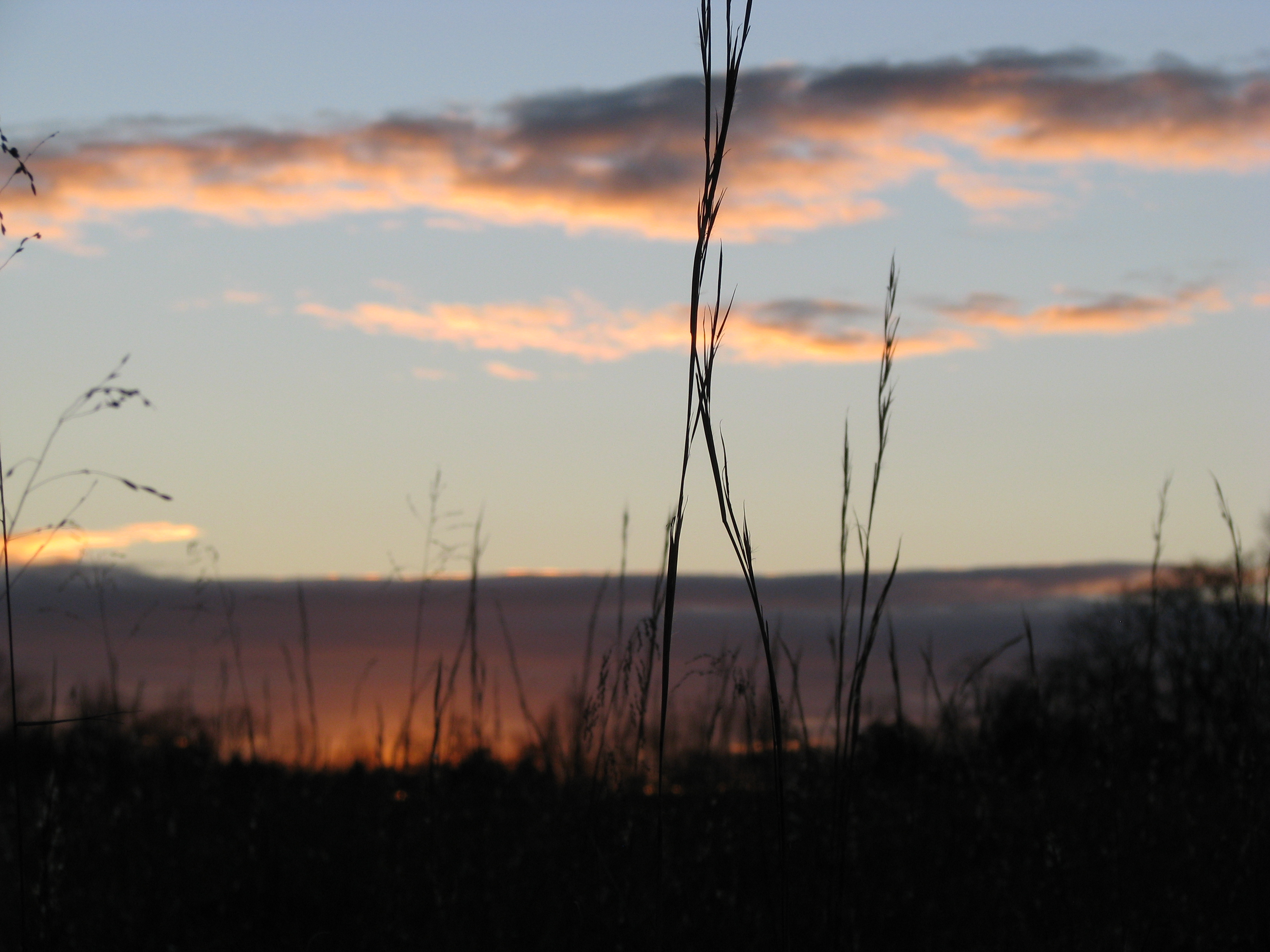 A different view of sunset | steadily skipping stones